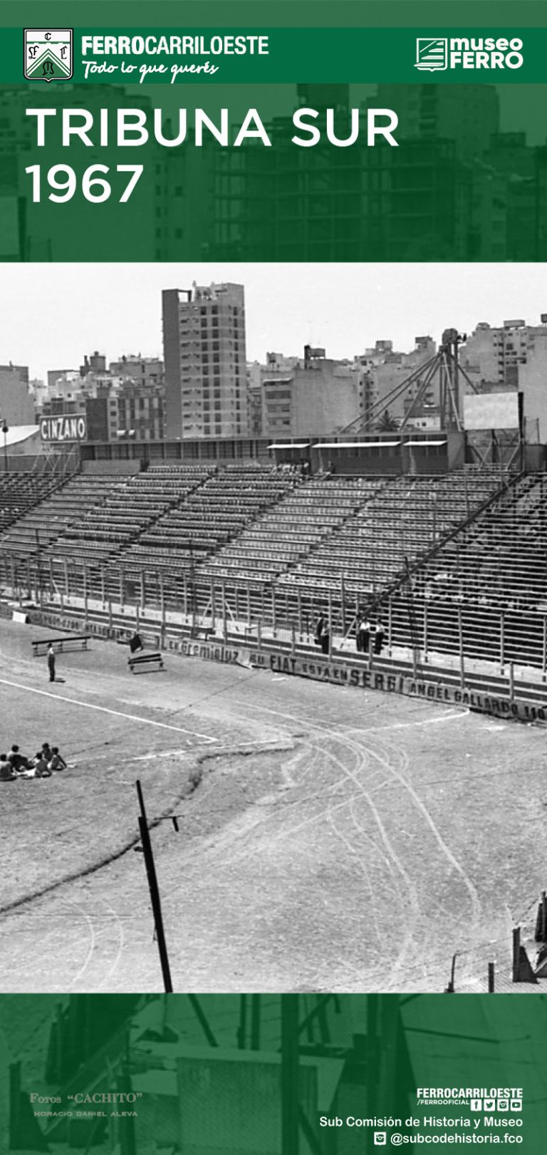 Tribuna sur – Club Ferro Carril Oeste